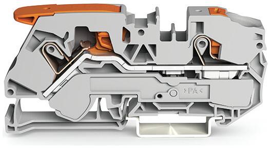 Wago 2116-5201 2-Leiter-Durchgangsklemme, Hebel, Drücker, 16 mm² ...