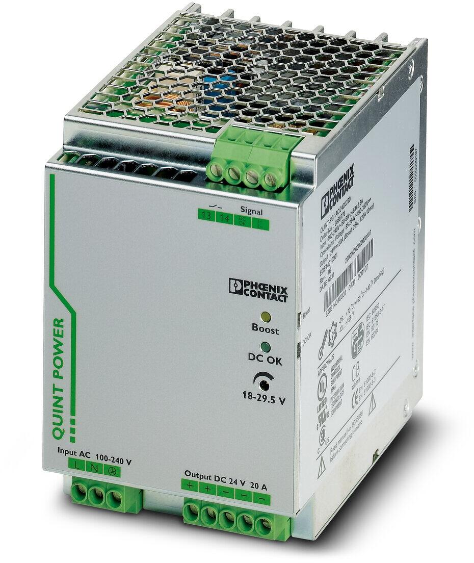 Phoenix Contact Stromversorgung - QUINT-PS/1AC/24DC/20A, 480W (2866776 ...