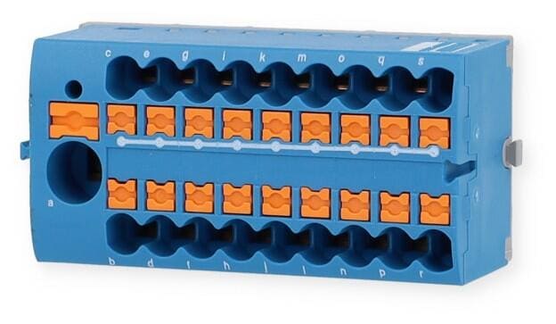 Phoenix Contact PTFIX 6/18X2,5 BU Verteilerblock, Grundklemme mit ...