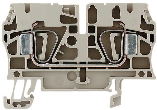 Weidmüller ZDU 4 Durchgangsklemme, beige (1632050000) Elektroshop Wagner