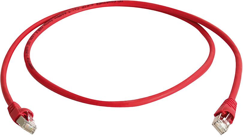 Telegärtner Patchkabel Cat.6A MP8 FS 500 LSZH-20,0 m, rot (L00006A0042 ...
