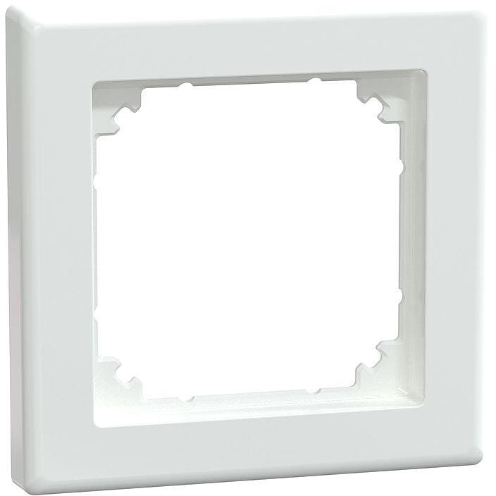 Merten Rahmen, System M-Smart, 1fach, aktivweiß glänzend (478125 ...