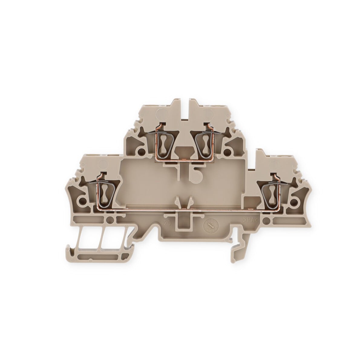 Weidmüller ZDK 2.5 Doppelklemme, beige (1674300000) Elektroshop Wagner