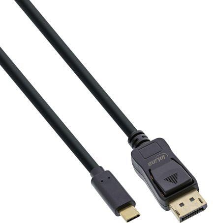 InLine USB Display Kabel, USB-C Stecker zu DisplayPort Stecker ...