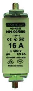 Protec.class PSI NH 00 Sicherung 160A (05101099) Elektroshop Wagner
